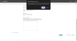 How to Delete/Remove a column from SharePoint Online List? by PowerApps ...